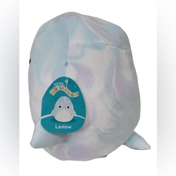 Squishmallows | Toys | Nwt 5 Laslow The Beluga Whale Squishmallow ...